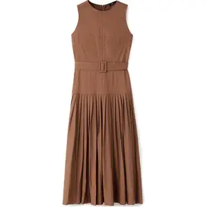 Mango Pleated Day Dresses