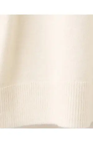 Mango Piped Mock Neck Sweater