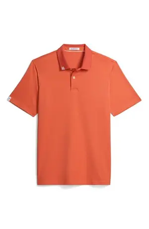 ASHWORTH GOLF 2bar Solid Polo Sunset