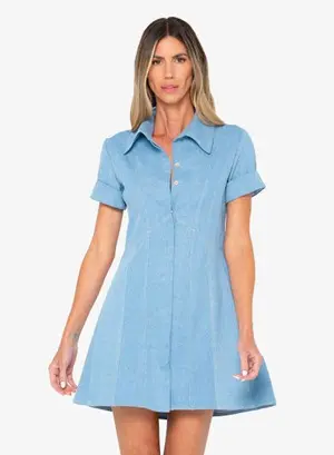 JBQ Boden Denim Shirt Dress