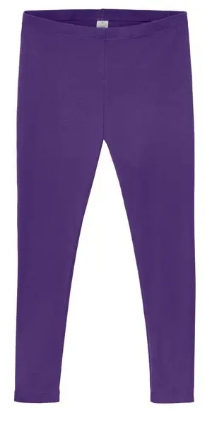 CITY THREADS 100% Soft Cotton Petite Leggings - Purple