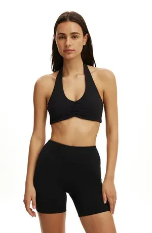 Cotton:on Active Ultra Soft Contour Bike Short - Black