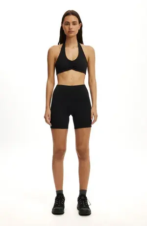 Cotton:on Active Ultra Soft Contour Bike Short - Black
