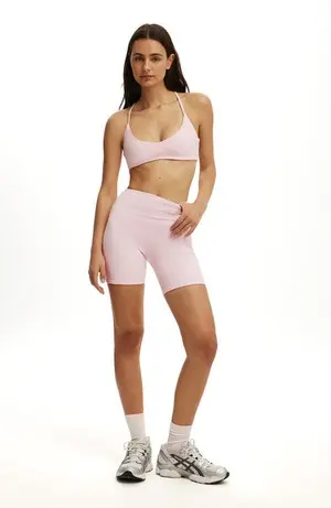 Cotton:on Active Ultra Soft Contour Bike Short - Cherry Dream