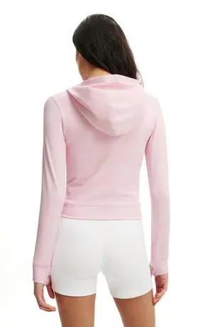 Cotton:on Active Ultra Soft Hooded Jacket - Cherry Dream