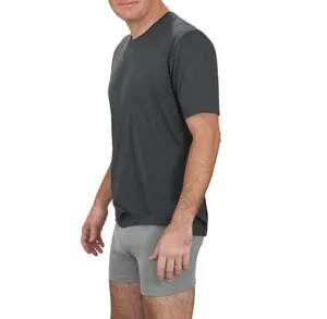 CITY THREADS USA-MADE Soft 100% Organic Cotton Boxer Briefs - Red