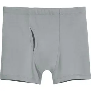CITY THREADS USA-MADE Soft 100% Organic Cotton Boxer Briefs - Road