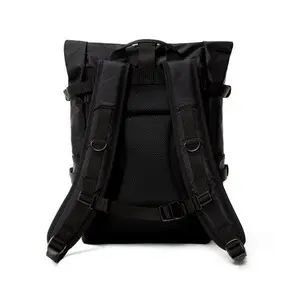 MANHATTAN PORTAGE Flight Nylon Focus Backpack - Black