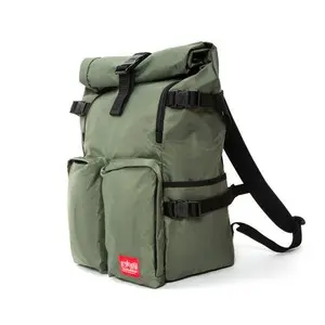MANHATTAN PORTAGE Flight Nylon Focus Backpack - Olive