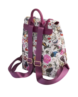 FABLE ENGLAND Floral Engravings Small Backpack