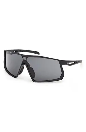 Adidas Sport Shield Sunglasses - Matte Black/smoke
