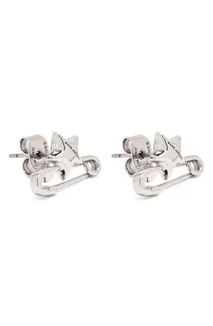 Marc Jacobs Safety Pin Stud Earrings