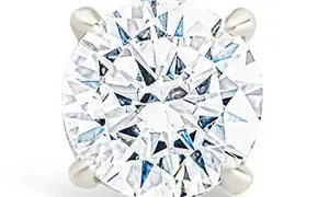 Sterling Forever Round Cubic Zirconia Pendant Necklace - Silver
