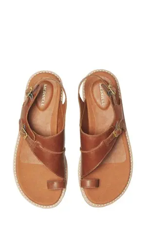 Merrell Haven Toe Loop Sandal - Caramel