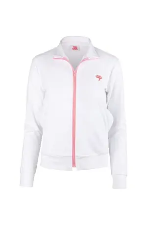 LOVE ALL TENNIS Evonne Full Zip Jacket - Pink