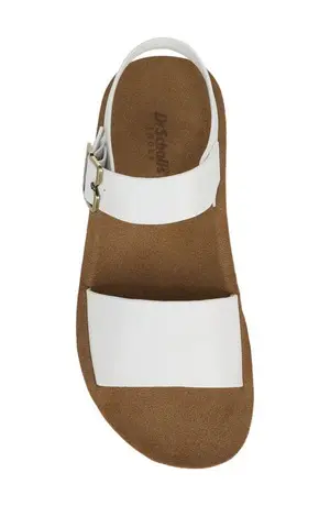 Dr. Scholl'S Wedge Platform Sandal - White