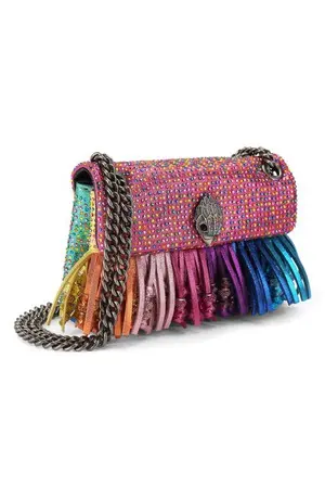 Kurt Geiger Mini Kensington Fringe Shoulder Bag - Open Miscellaneous