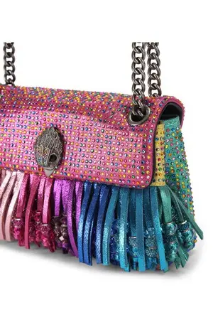 Kurt Geiger Mini Kensington Fringe Shoulder Bag - Open Miscellaneous