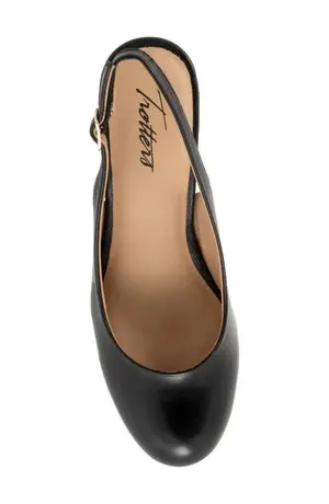 Trotters Lexi Slingback Pump - Black