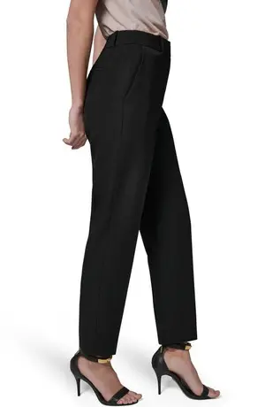 Donna Karan New York Flat Front Slim Fit Trousers