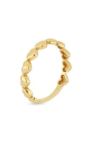 Bony Levy Stackable Heart Ring