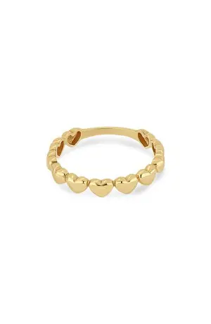 Bony Levy Stackable Heart Ring