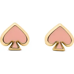 Kate Spade New York Enamel Spade Stud Earrings - Pink