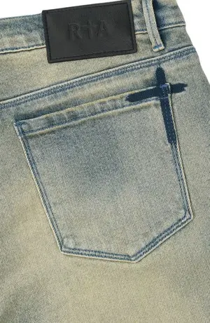 RtA Bryant Tinted Skinny Jeans