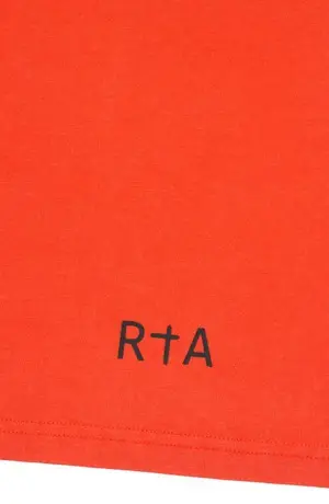 RtA Loris Double Layer Logo Graphic T-shirt