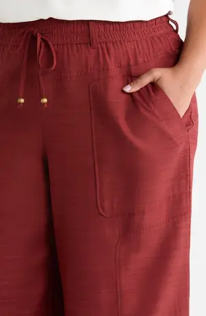 Wit & Wisdom Skyrise Drawstring Pants - Fired Brick