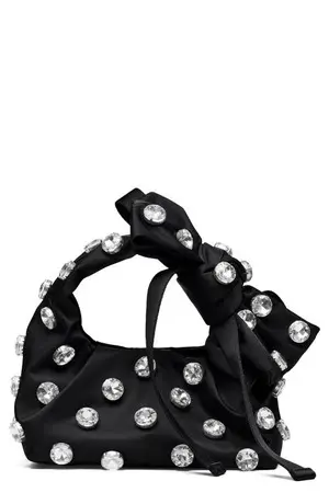 Marc Jacobs Gem Nylon Mini Sack Bag - Black