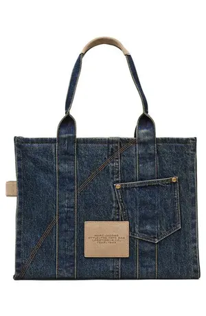 Marc Jacobs Large Denim Tote Bag