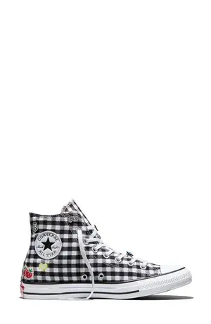 Women's Gingham Print Sneakers