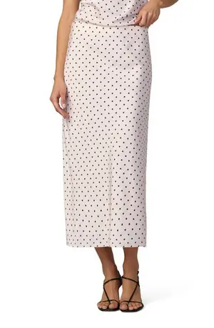 Joe's Jeans Polka Dot Midi Skirt