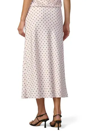 Joe's Jeans Polka Dot Midi Skirt