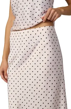 Joe's Jeans Polka Dot Midi Skirt