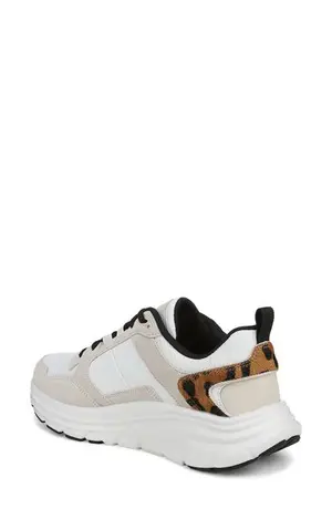 Vionic Walk Max Skyline Sneakers - White/leopard