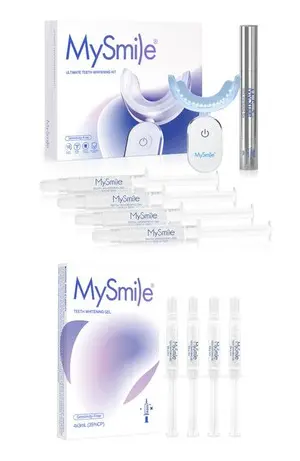 MYSMILE Ultimate Teeth Ning Kit With Refills Bundle - White