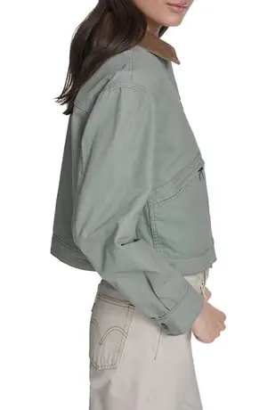 LEVI'S Crop Utility Jacket - Shadow
