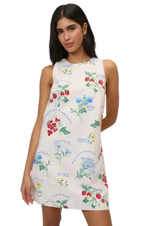 NOBODY'S CHILD Palermo Floral Shift Mini Dress