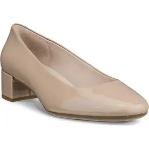 Ecco Leather Pump Beige