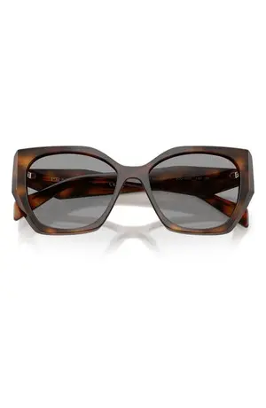 Prada 55mm Pillow Sunglasses