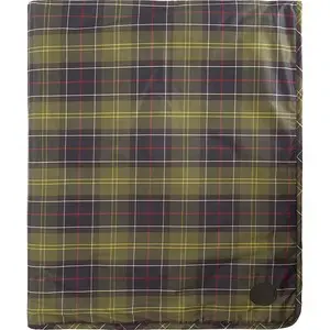 Barbour Reversible Dog Towel & Blanket - Classic Tartan/red