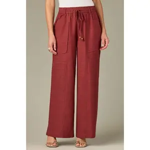 Women's Pull On Elastic Waist Pants