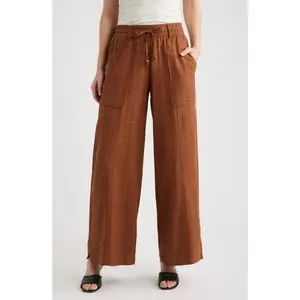 Wit & Wisdom Skyrise Wide Leg Pants - Pecan
