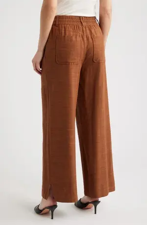 Wit & Wisdom Skyrise Wide Leg Pants - Pecan