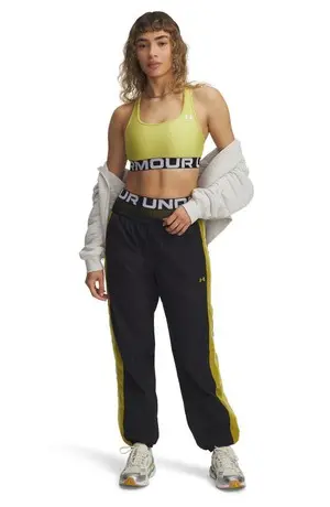 Under Armour Icon Water Repellent Crinkle Pants - Black/yellow/green