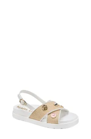 Karl Lagerfeld Paris Cushioned Sandals For Women