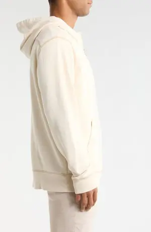 Tommy Bahama Cirrus Breeze Half Zip Hoodie - Natural