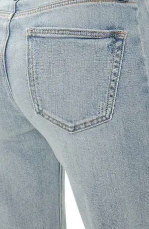 SILVER JEANS CO. Suki Curvy Ankle Wide Leg Jeans With Raw Hem